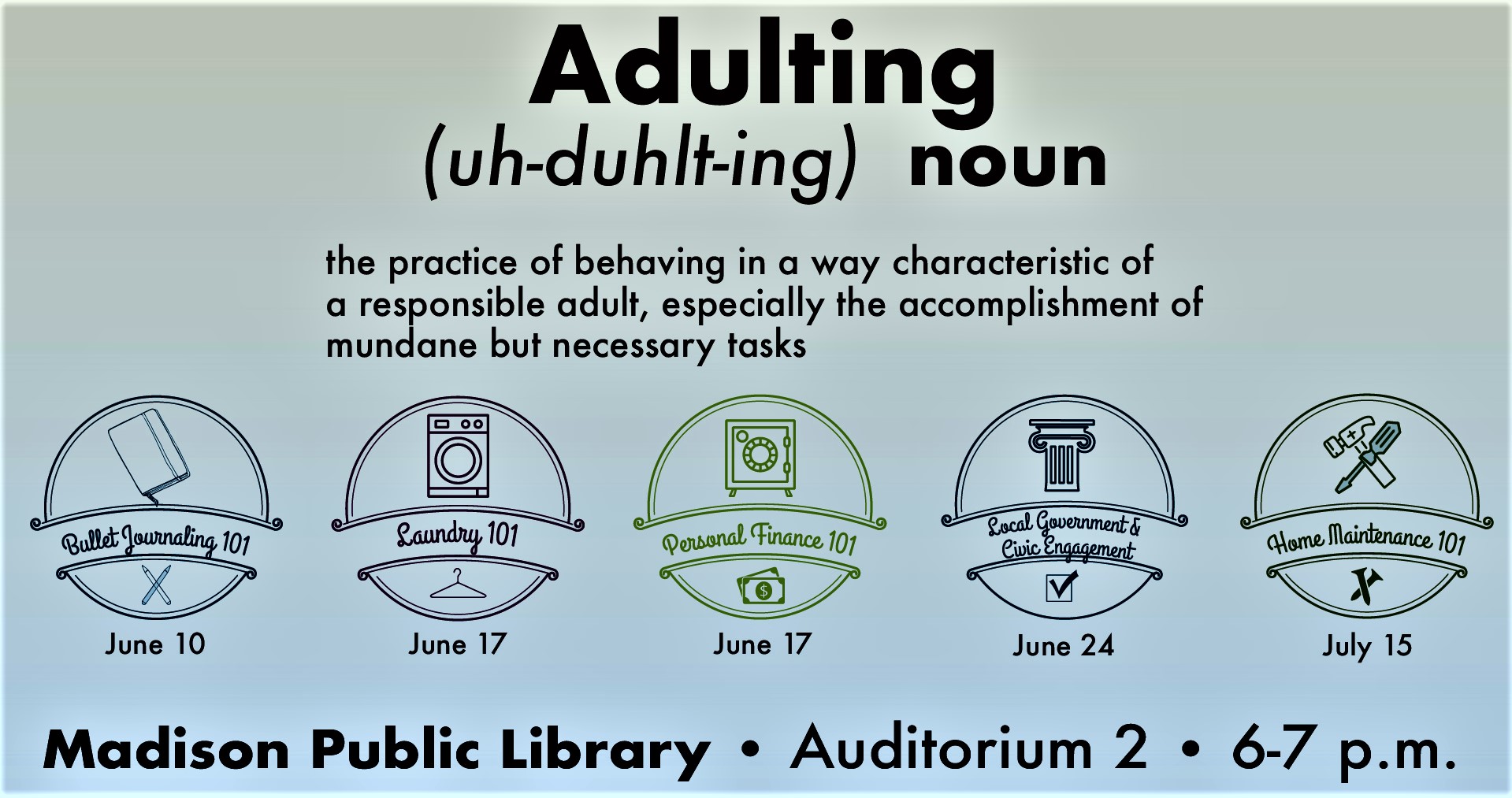 Library hosts 'Adulting' series for everyday skills - news