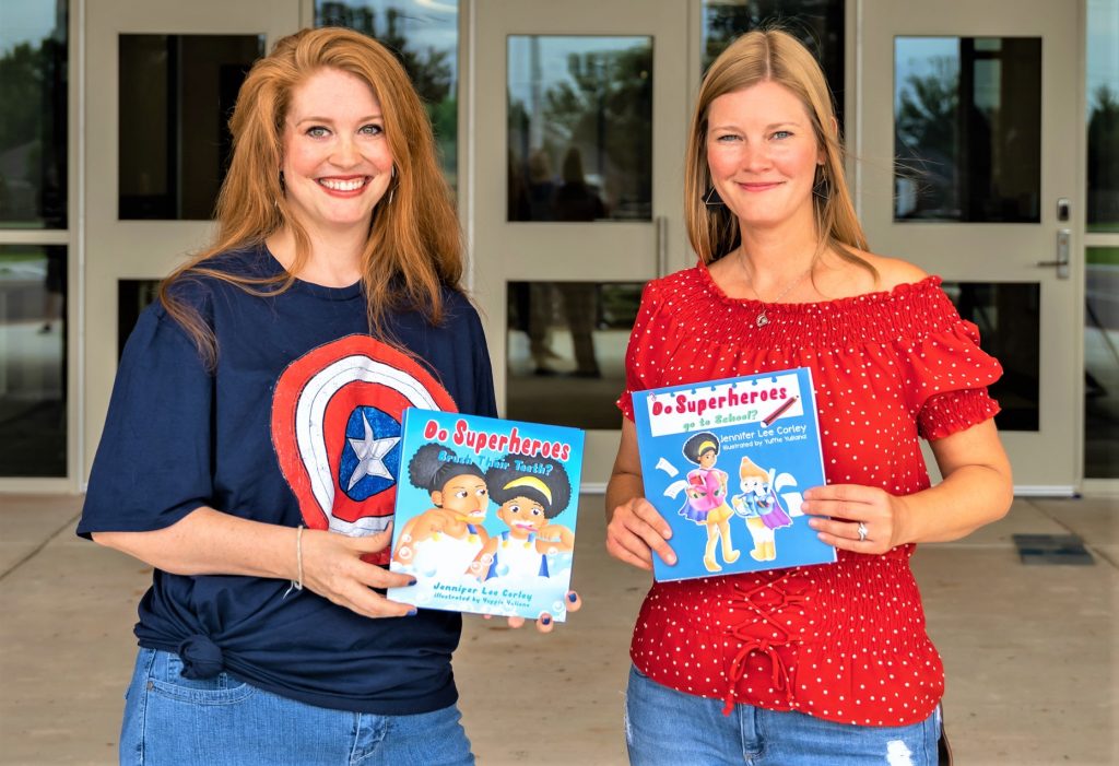 ‘Do Superheroes Go to School?’ Jennifer Lee Corley’s book has the ...
