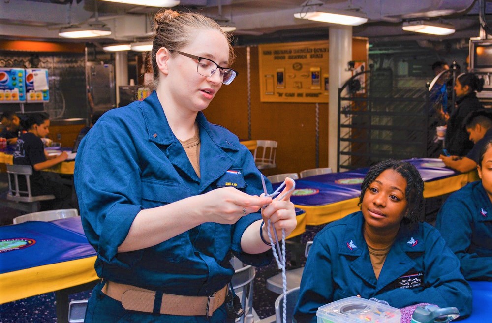 Lt. j.g. Jamie Ary from Hazel Green serves on USS Ronald Reagan - news
