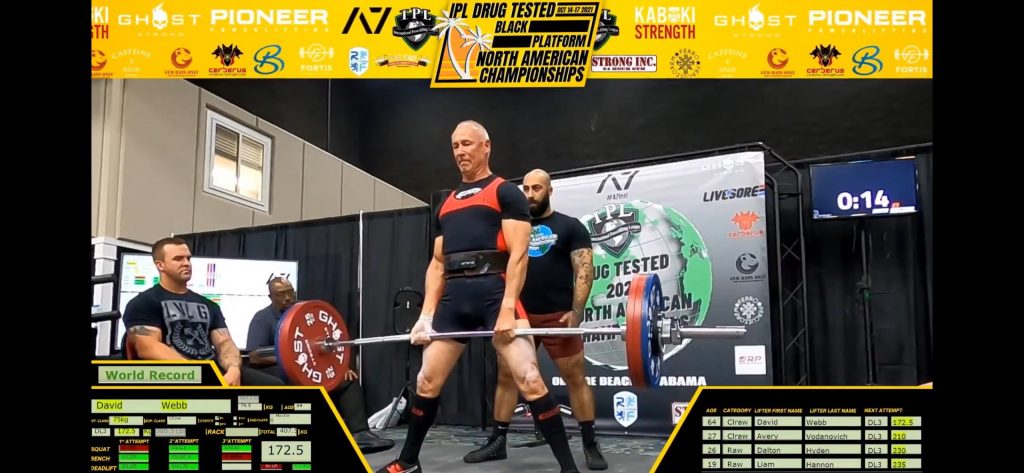 David Webb Sets Two World Records- Powerlifter Was On A Mission - news