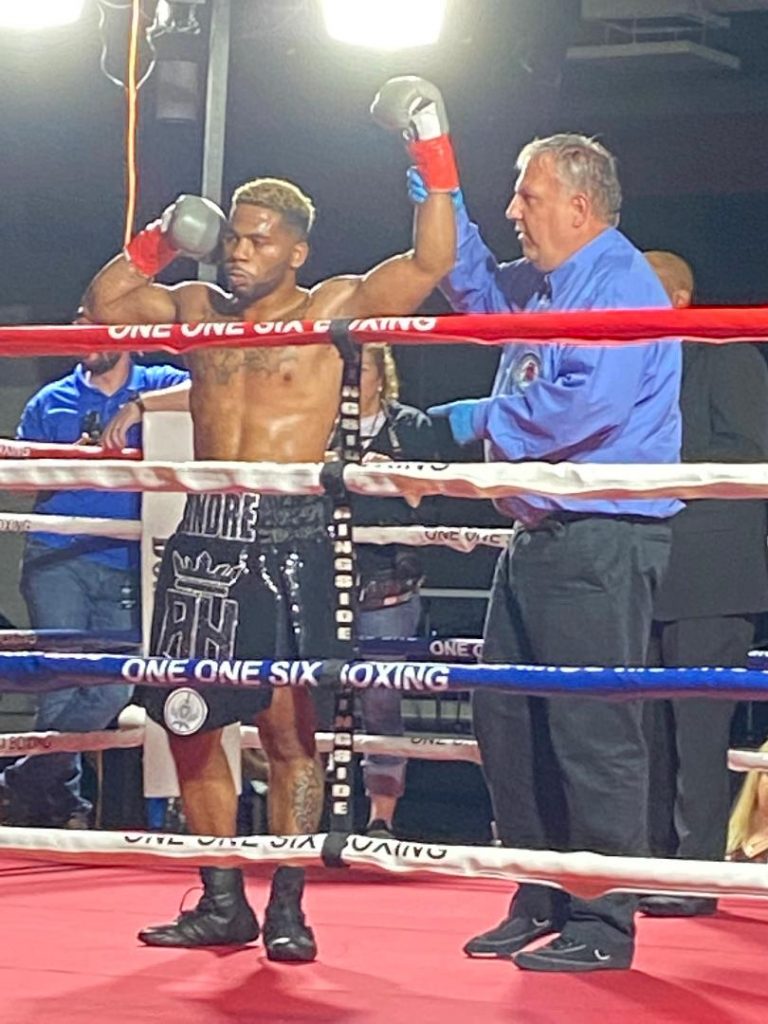 Andre Harris Wins Fourth Boxing Match With First Round TKO - news