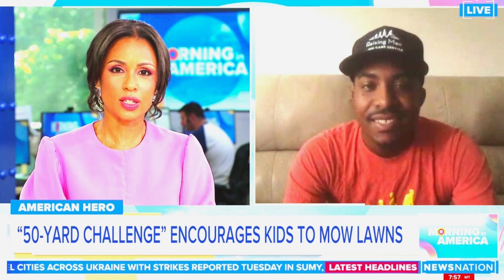 NewsNation network lauds Rodney Smith’s free lawn care - news