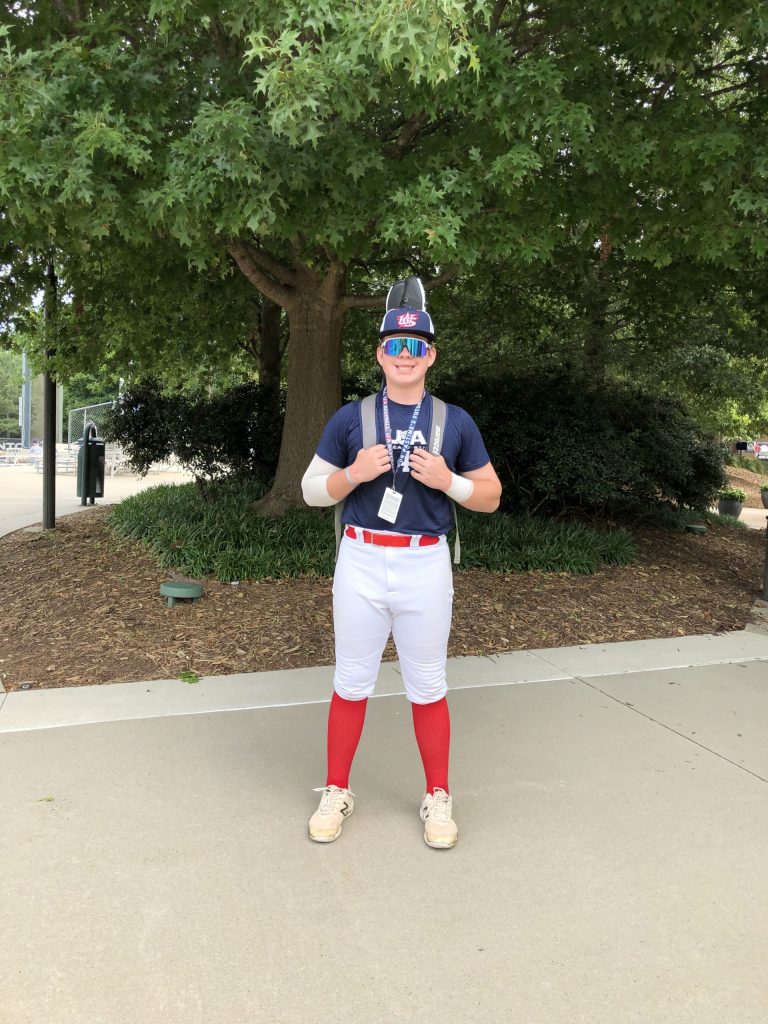 Ethan Hopkins Plays In USA Baseball Nationals - news