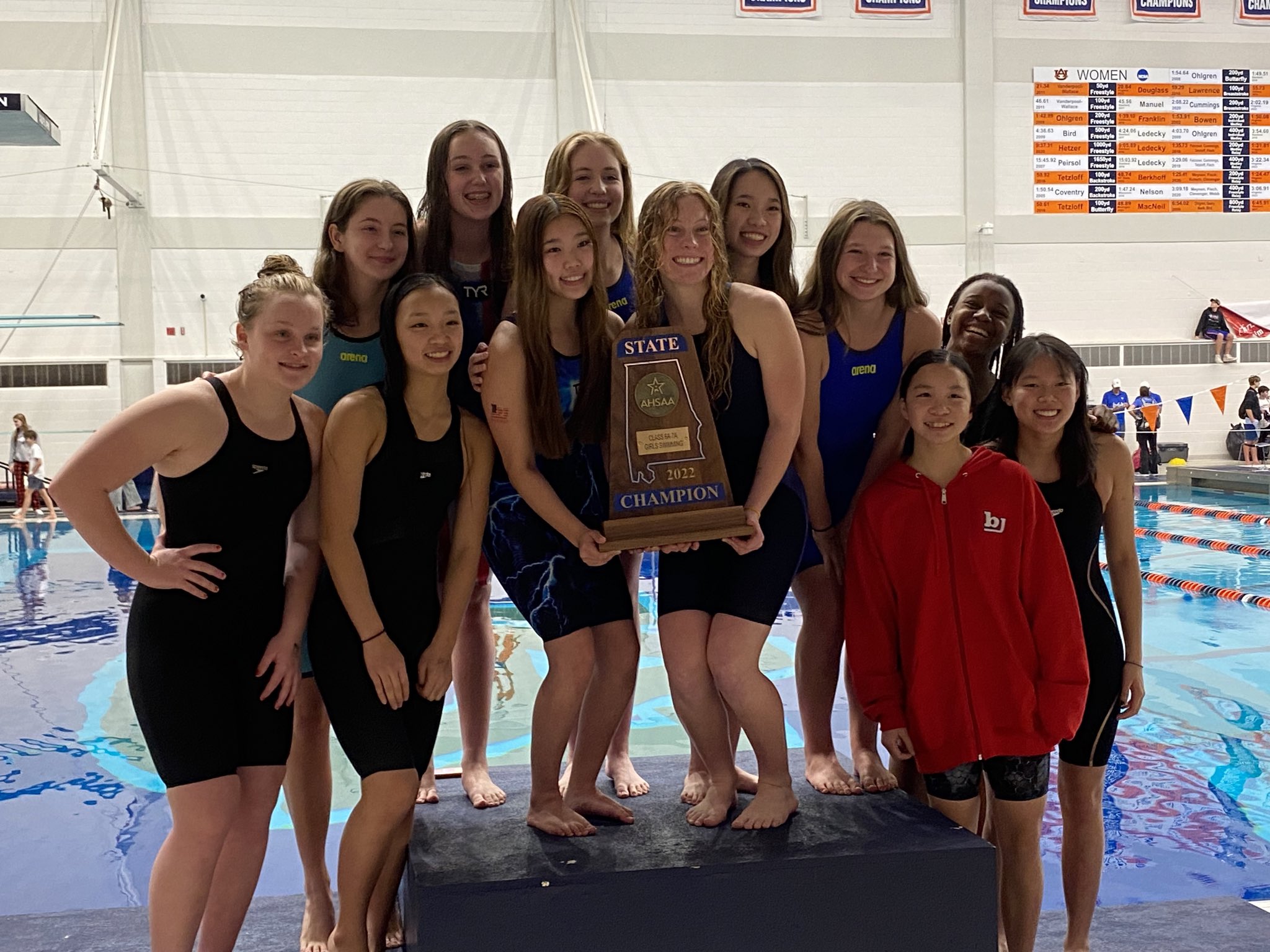 Bob Jones Girls Win State Championship In Swimming - news