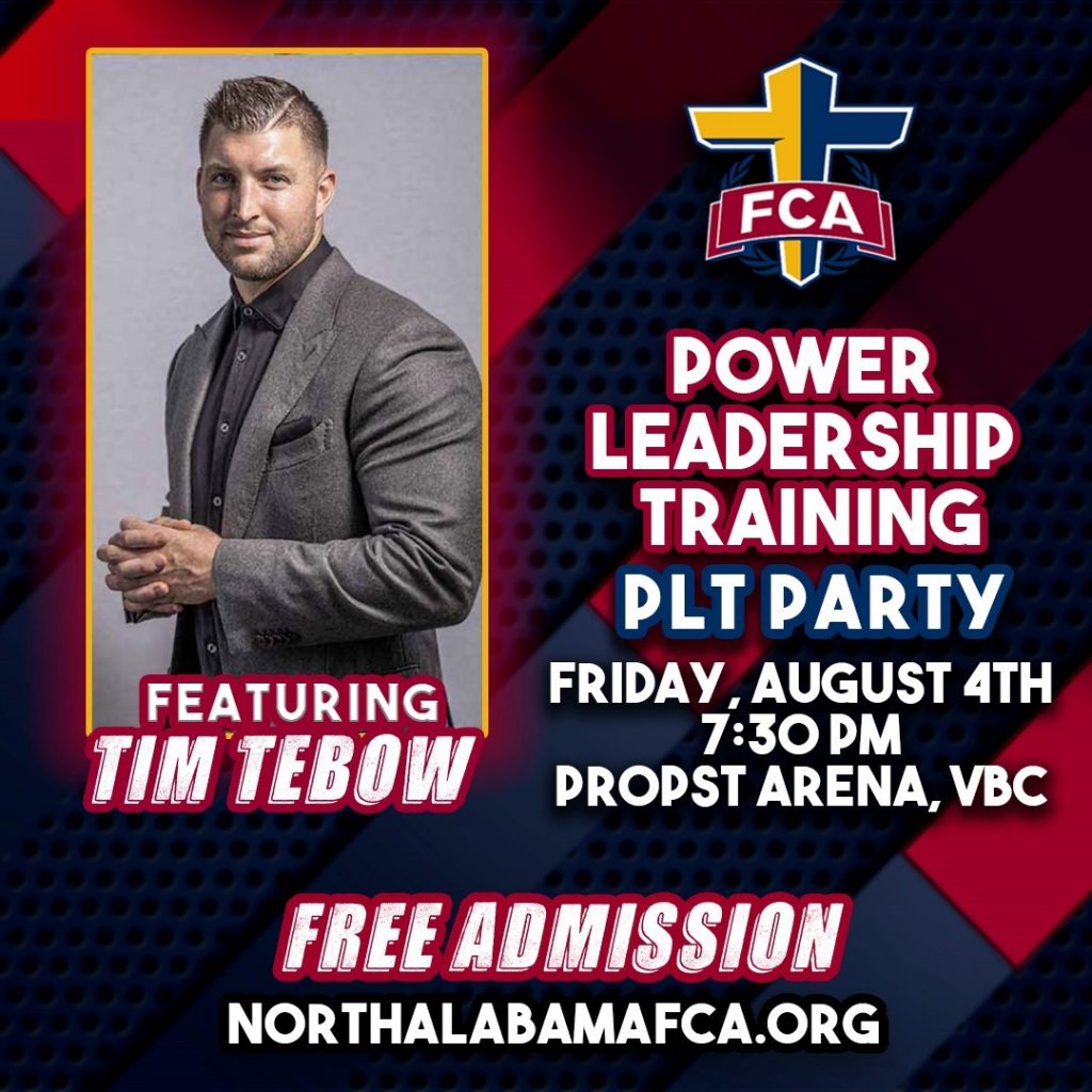 FCA Hosting Tim Tebow As Keynote Speaker - news