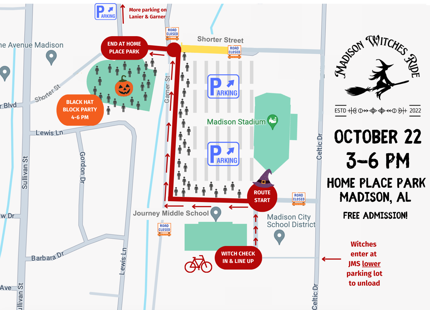 2nd annual Madison Witches Ride flies into downtown Madison on Sunday ...