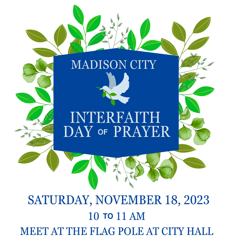 Madison City Interfaith Day of Prayer debuts Saturday at 10 a.m. at ...