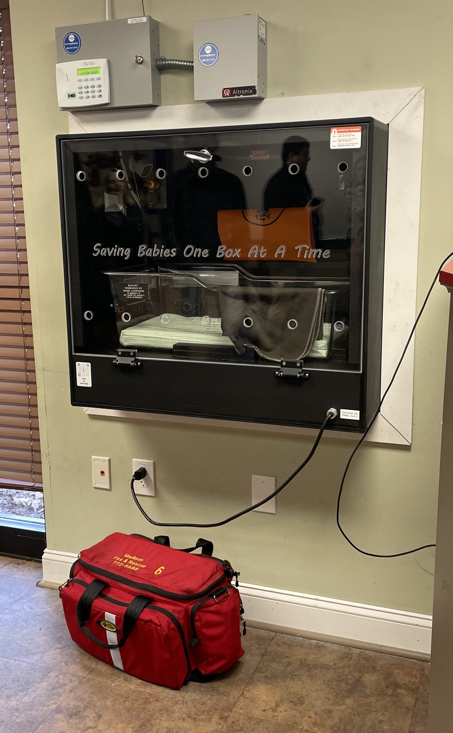 First Safe Haven Baby Box in state opens at Madison Fire Station - news