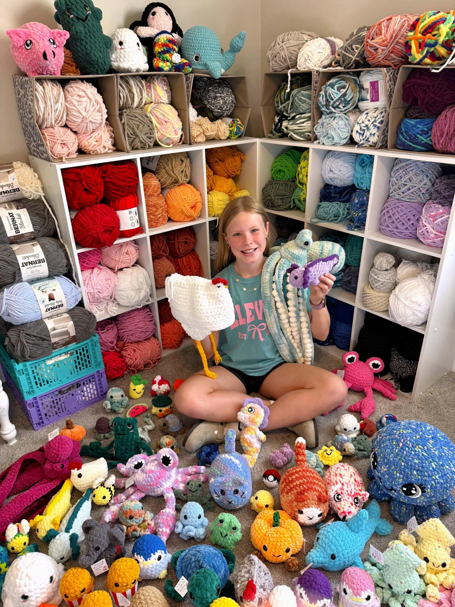 Grace Lancaster, 11, to offer crocheted work at Madison Street Festival - news