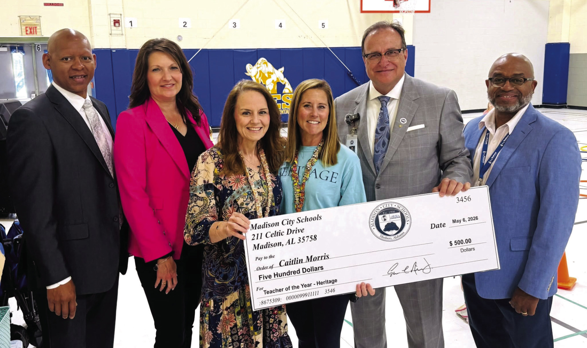 Heritage Elementary selects Caitlin Morris as ‘Teacher of the Year’ - news